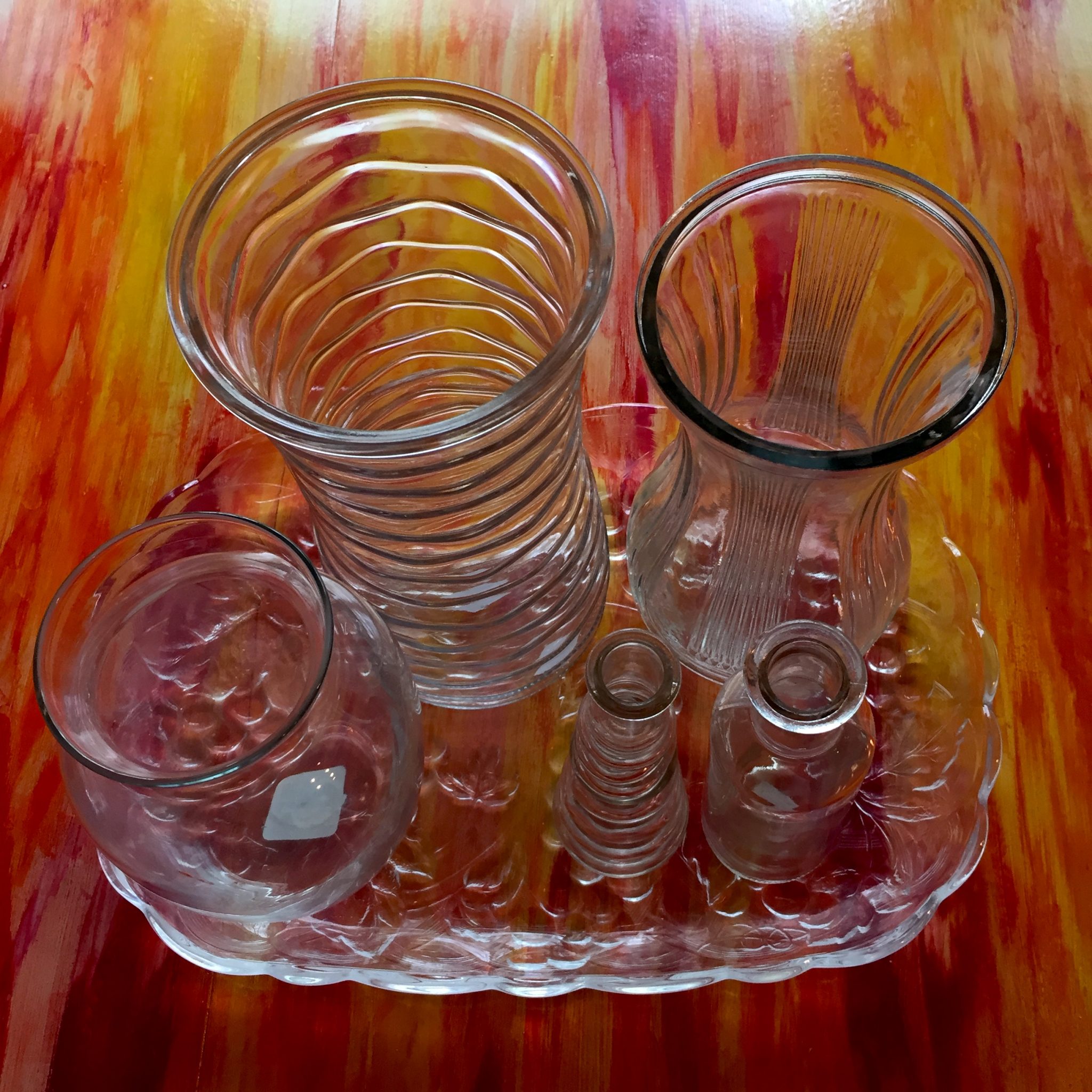 Plain Goodwill Vases Bloom Into Colorful Home Decor - Finding Your Good