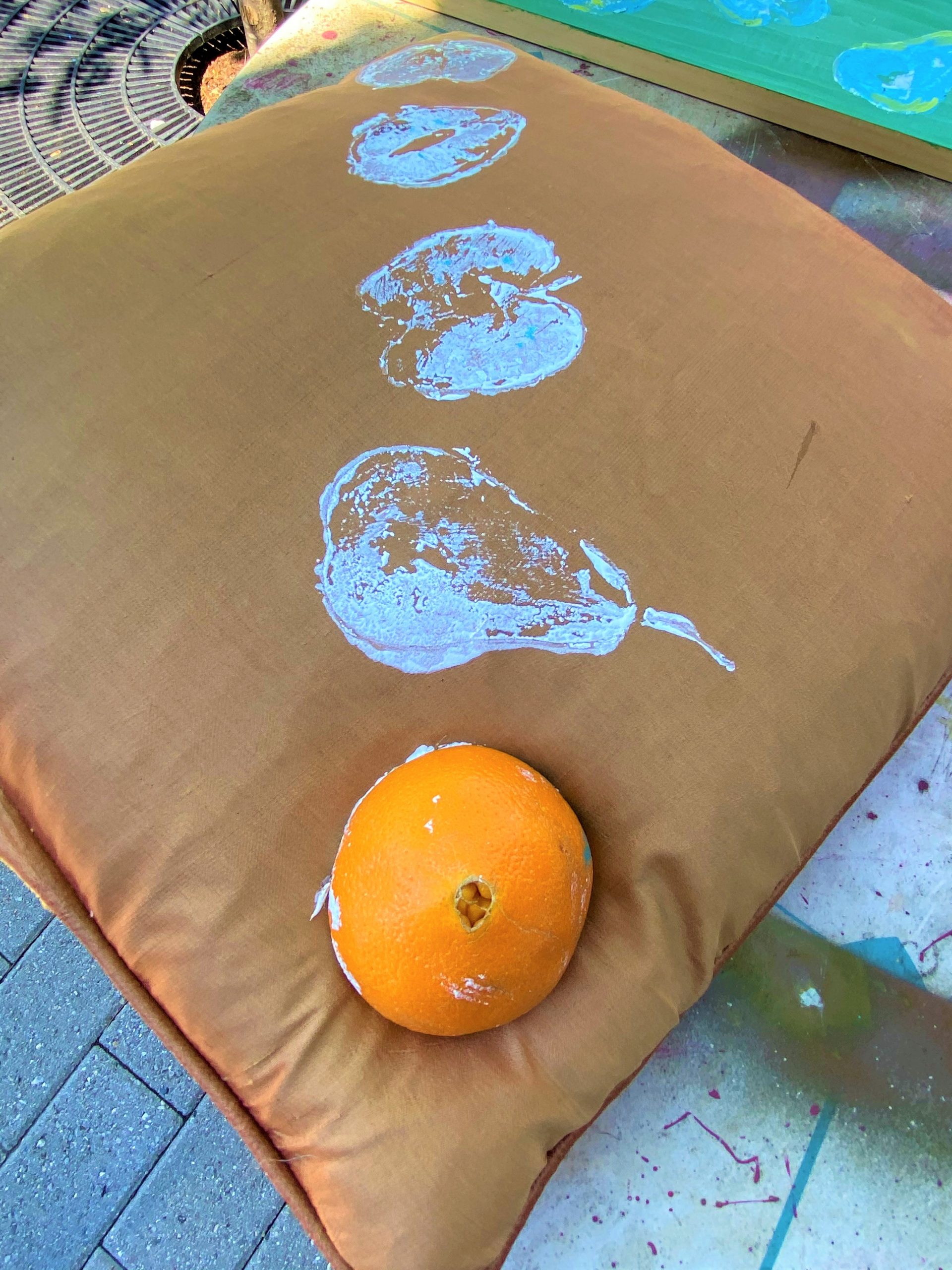 DIY: Fruit Stamps - Finding Your Good