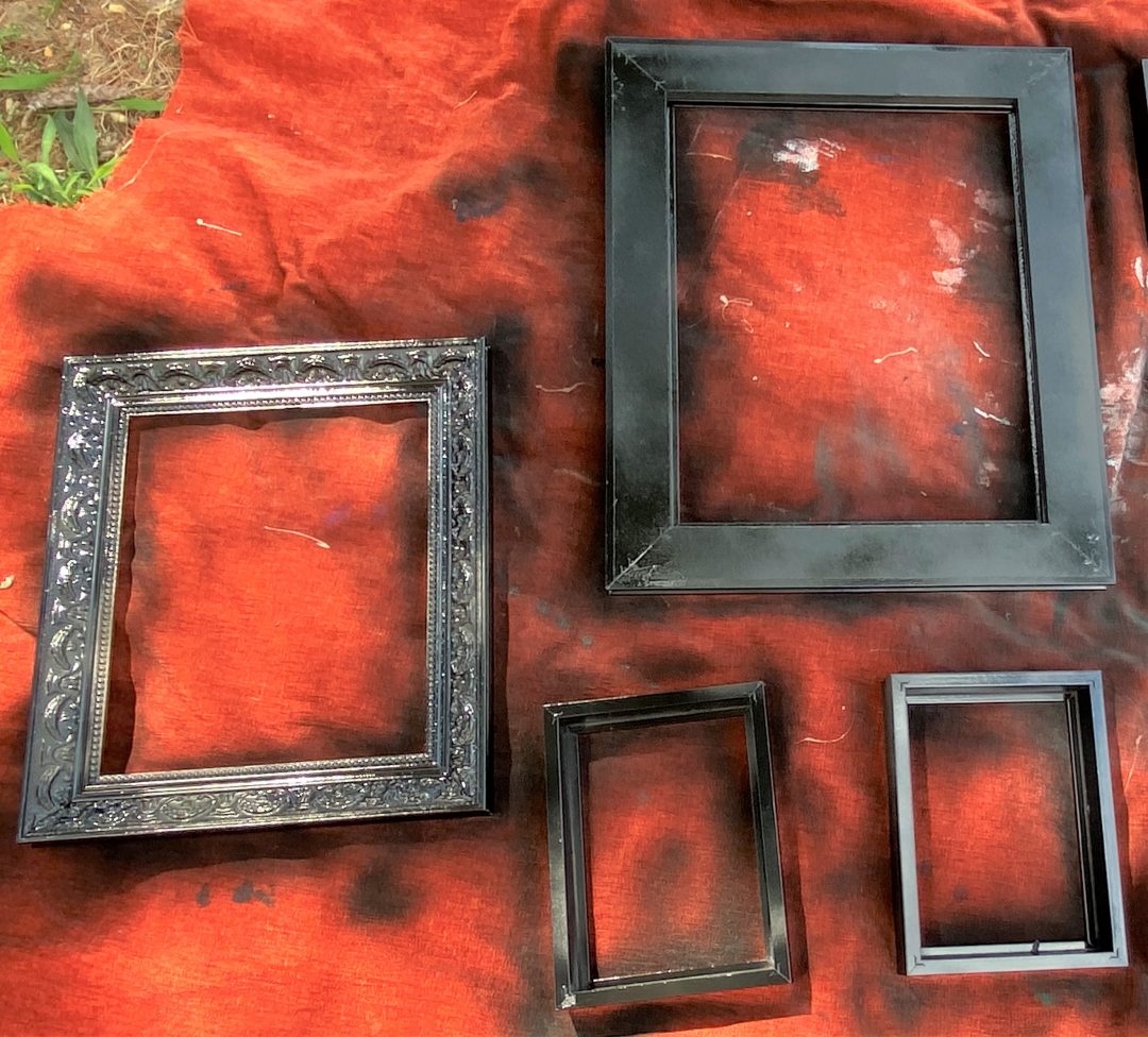 DIY: Frames Become Stained Glass Windows - Finding Your Good