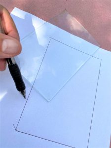 DIY: Frames Become Stained Glass Windows - Finding Your Good