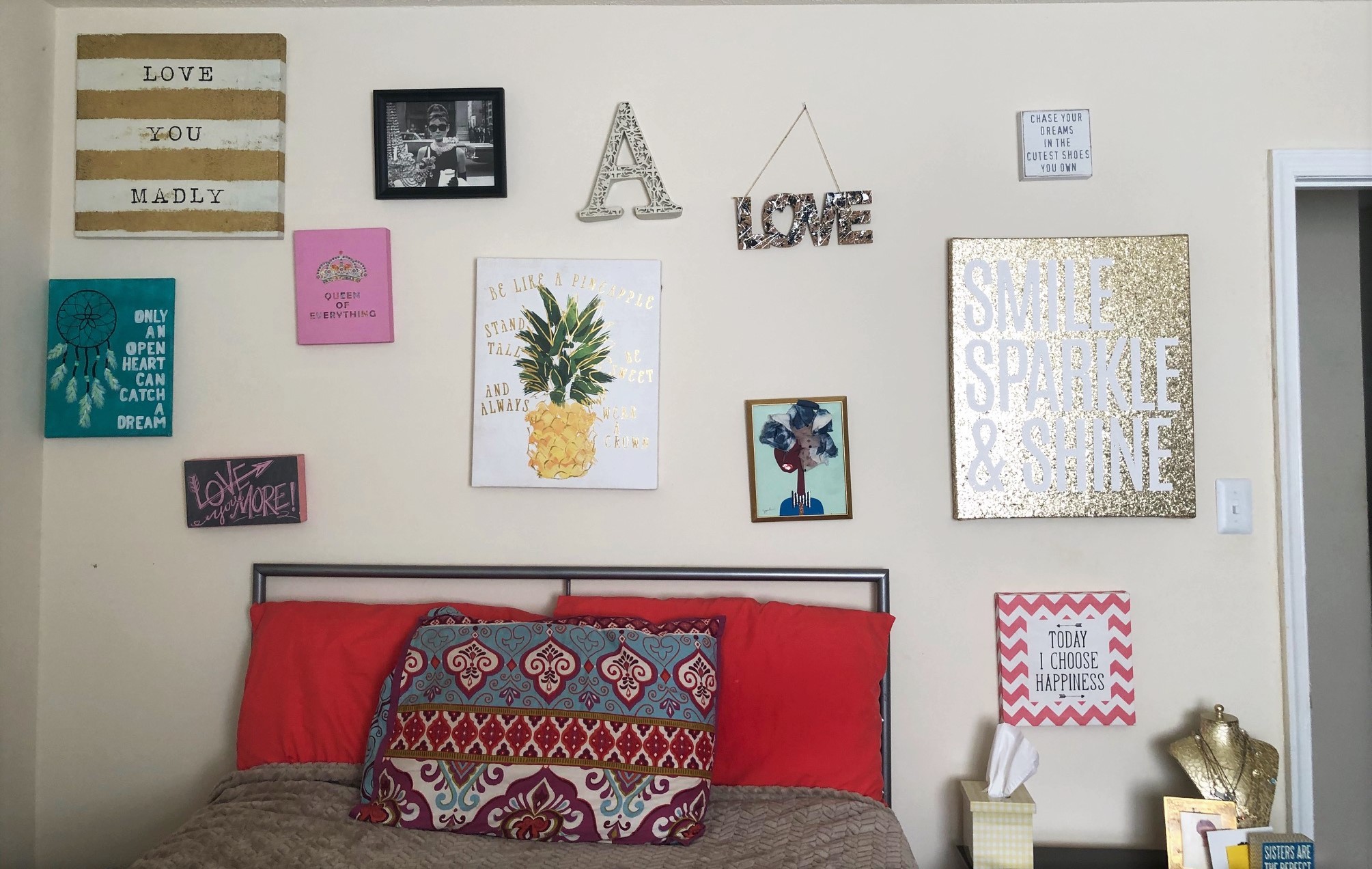 My Thrifted Home: Positive Vibes Wall - Finding Your Good