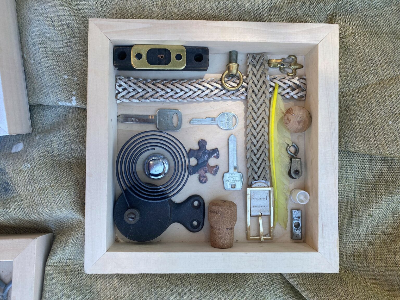 DIY Project: Repurpose Items Into Shadow Box Art Pieces - Finding Your Good