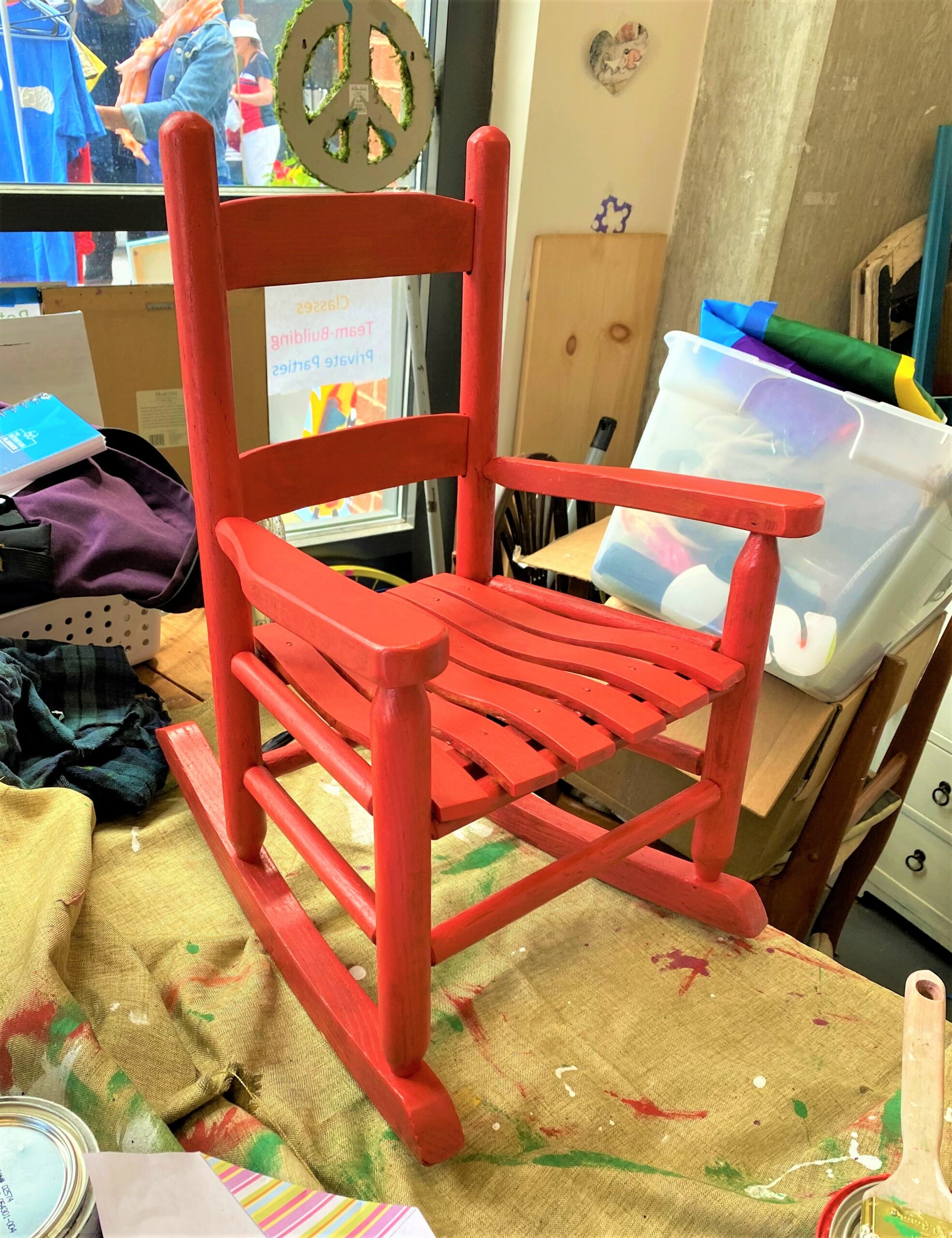 DIY: The Little Red Chair That Could - Finding Your Good