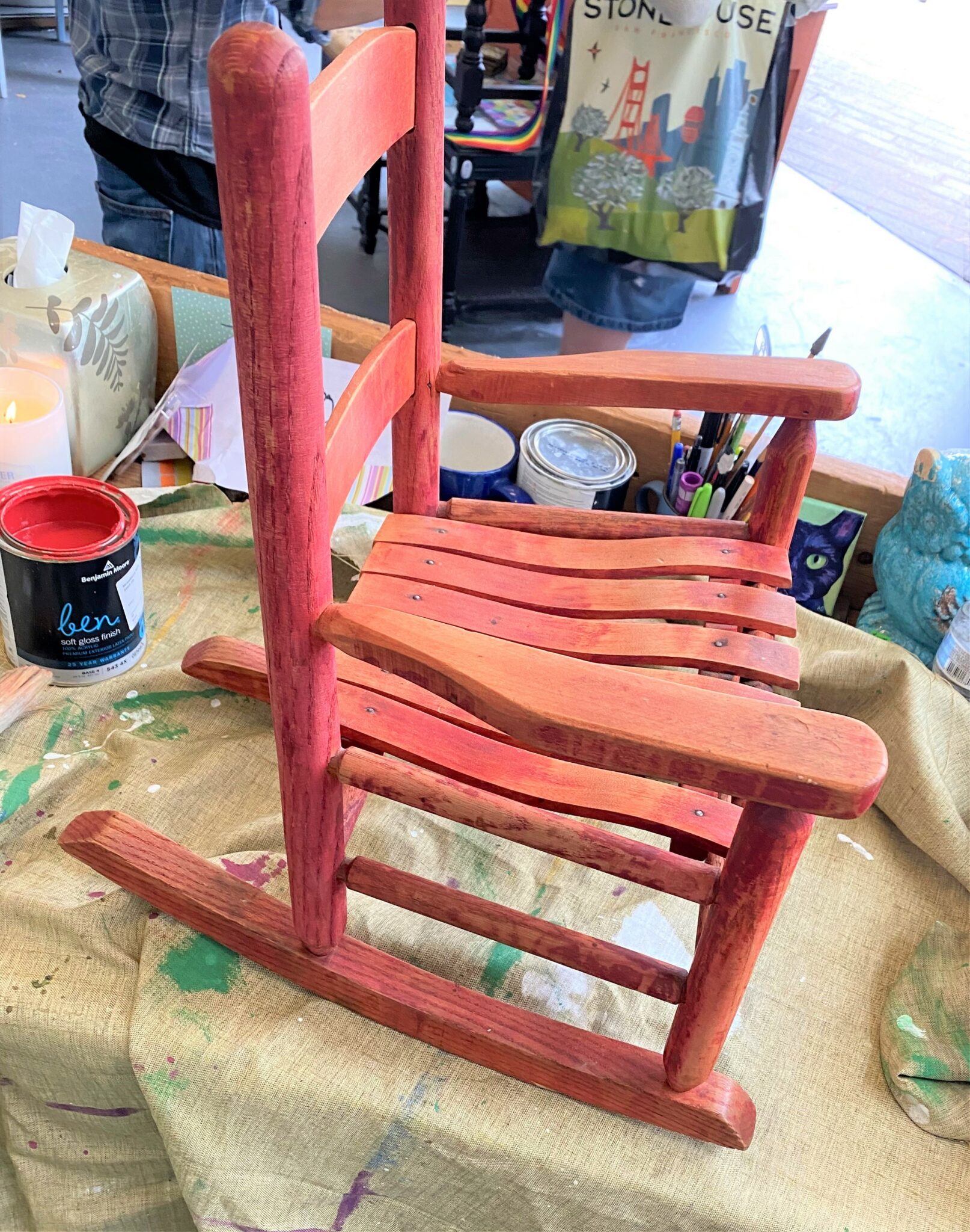 DIY: The Little Red Chair That Could - Finding Your Good