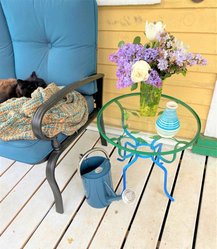 DIY: Upcycle & Accessorize Outdoor Tables for Earth Day - Finding Your Good