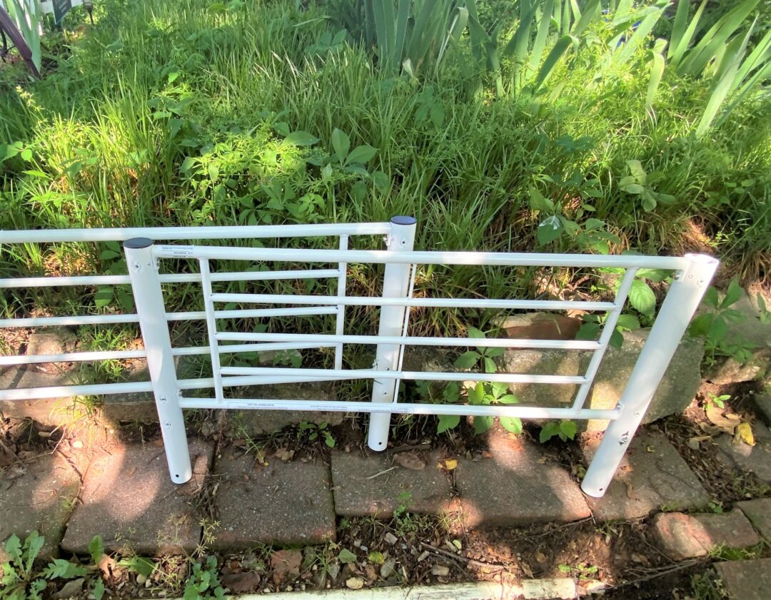 DIY: A Twin Bedframe Becomes a Terrific Trellis - Finding Your Good