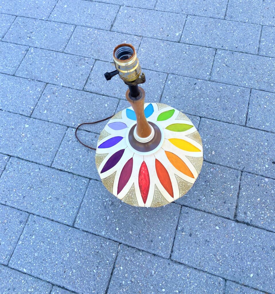 DIY: Let Your Light & Support Shine with Pride-Painted Lamps - Finding ...