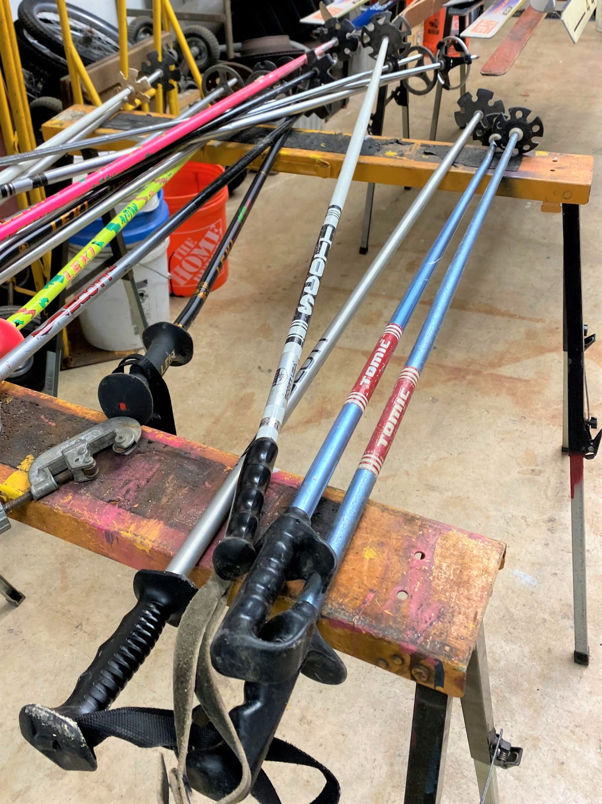 Hit the Slopes Then DIY: Windchimes From Ski Poles - Finding Your Good