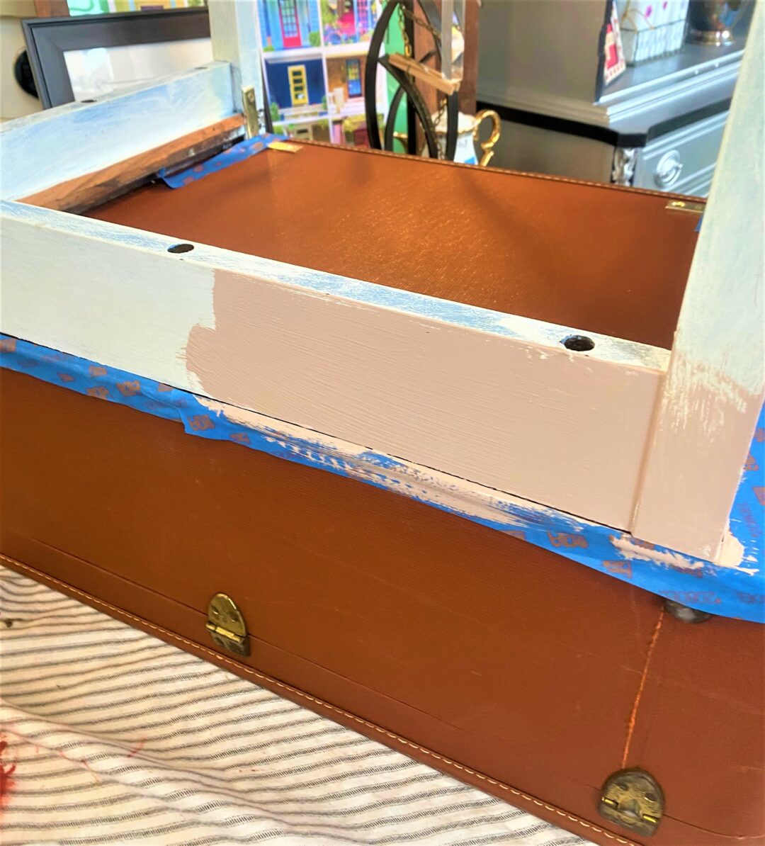 Take a DIY Voyage by Upcycling a Suitcase Into a Side Table - Finding ...