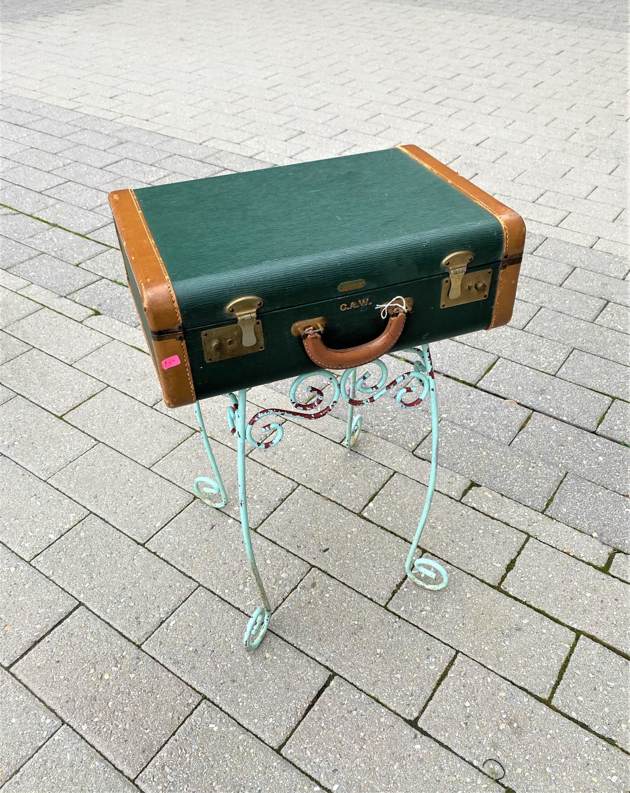 Take a DIY Voyage by Upcycling a Suitcase Into a Side Table - Finding ...
