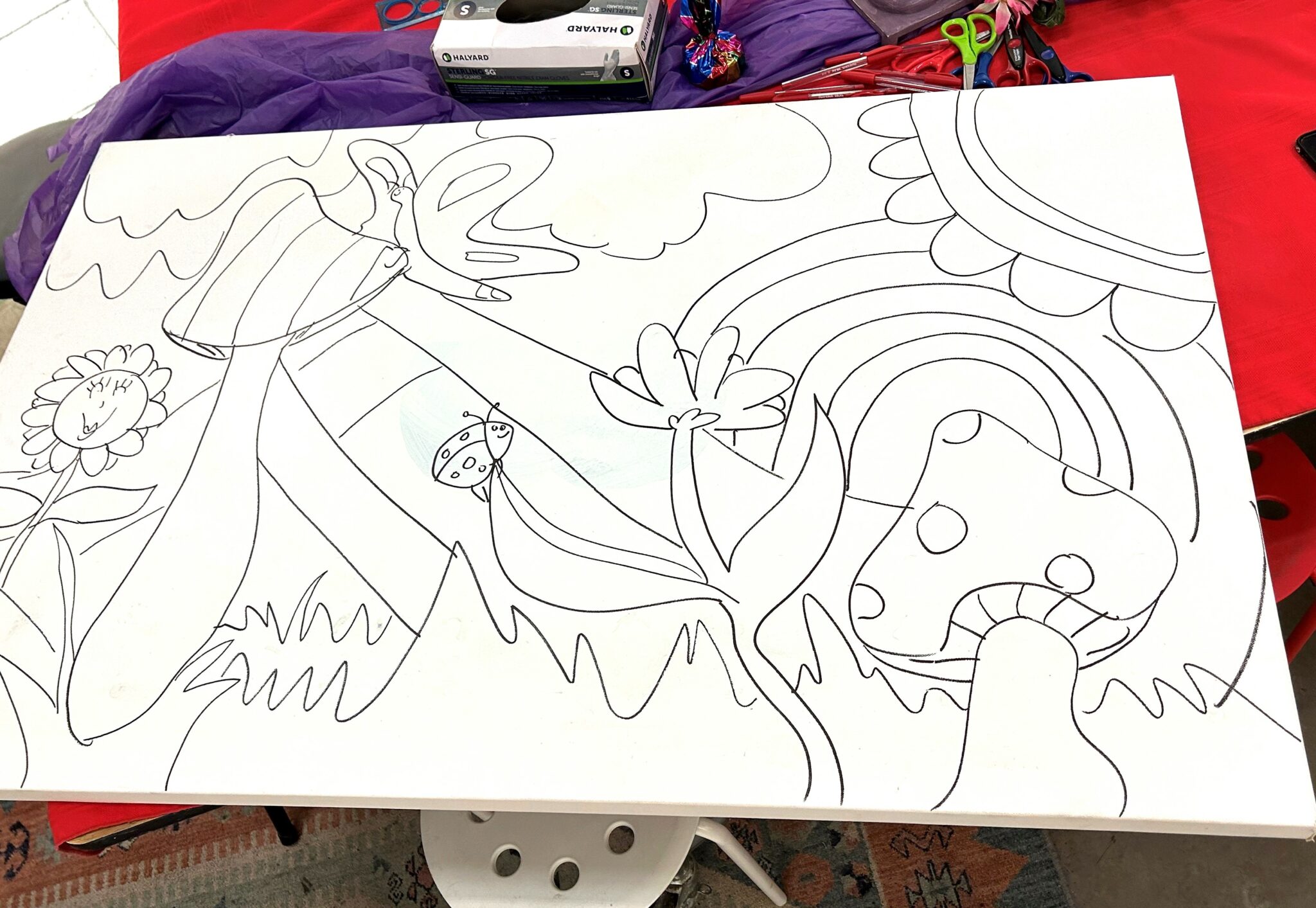 DIY: How a Thrifted Canvas Lays Foundation for Community Art ...