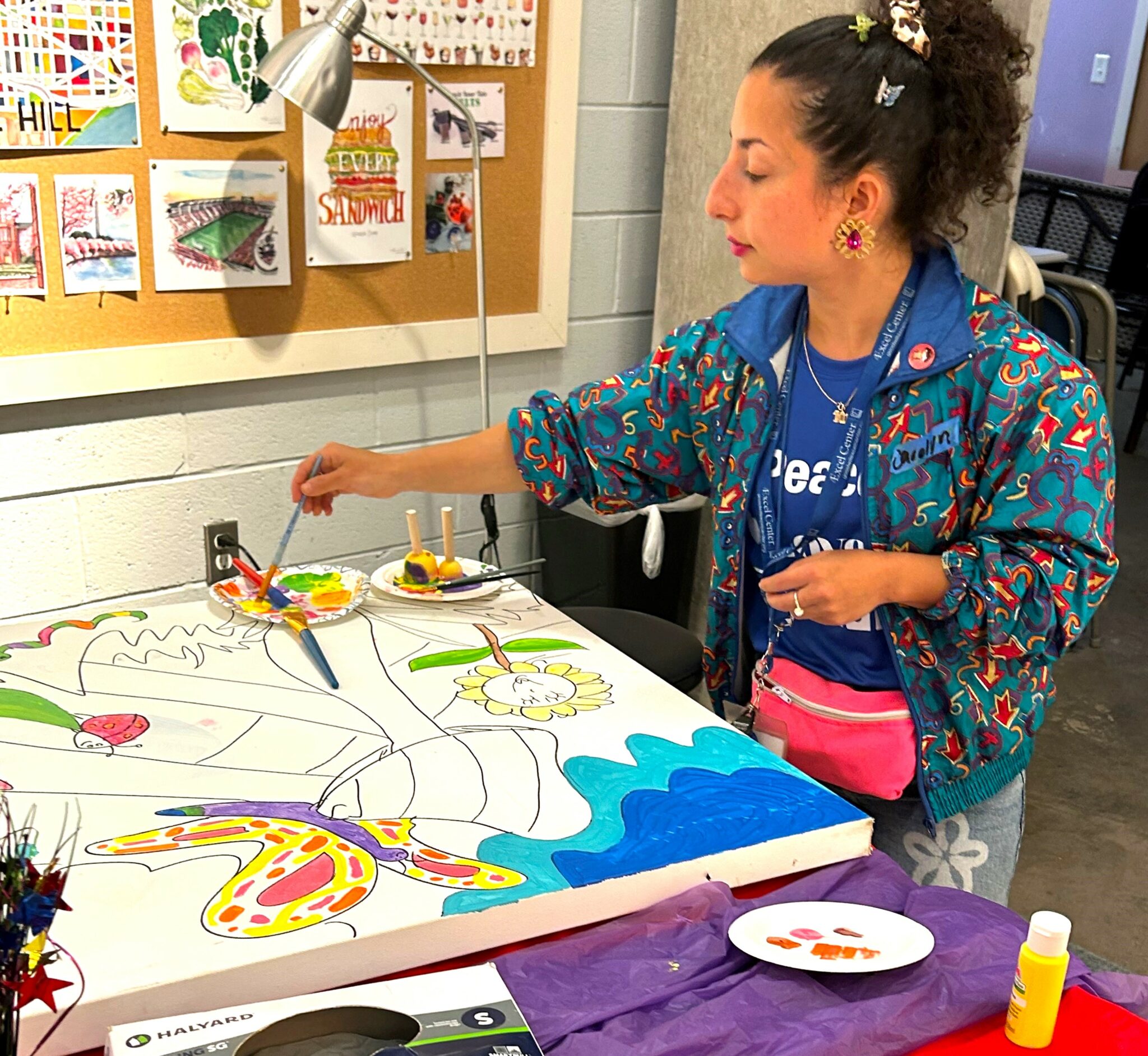 DIY: How a Thrifted Canvas Lays Foundation for Community Art ...